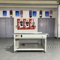 China 1.8M Single Rail Chain PCB Linking Conveyor with 1800mm Rail Length, 10kg Load Capacity, and 50-600mm Width Adjustment for SMT Lines for sale