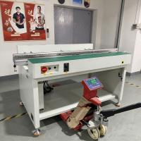 China 10kg Load Capacity 1800mm Long-Span Rail Nylon Chain SMT Connection Conveyor for PCB Linking for sale