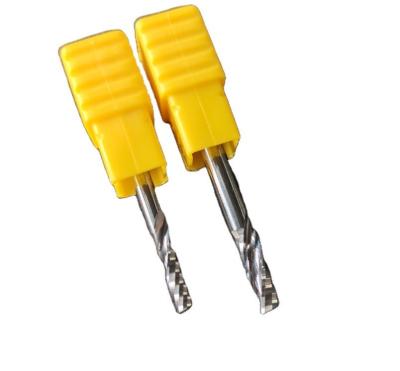 China Custom Made 3.175mm Diameter Template Cutter Milling Knife with Imported 5A Tungsten Steel for sale