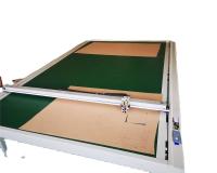 China Automatic Foam Board PVC Board Cutting Machine with 1200mm/s Speed ≤3mm Thickness and 1200x900mm Scope for sale