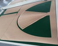 China 1200mm/s Speed Flatbed Cutting Plotter with 1500x900mm Cutting Scope and All Aluminum Countertops for sale