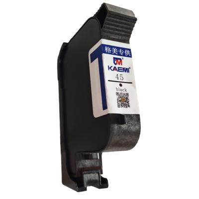China Universal HP45 Ink Cartridge with 42 ml Capacity 800 Pages Print Yield and 1060dpi Resolution for Plotter Inkjet Cutter Printer for sale