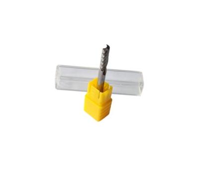 China 3.175mm Diameter Milling Cutter with Imported 5A Tungsten Steel Single Blade for Template Cutting for sale