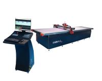 China Single Ply Cutting CNC Digital Cutting Machine with 2500x1600mm Scope and 35mm Thickness for Soft Materials for sale