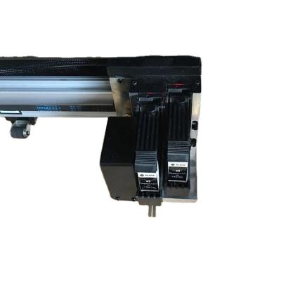 China High Resolution 600DPI Dual Head Vertical Paper Pattern Cutting and Printing Inkjet Plotter Printer with Continuous Ink Cartridge for sale