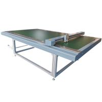China 1500x1000mm Flatbed Cutting Machine with 1200mm/s Cutting Speed and All Aluminum Countertops for Paper Pattern Cutting for sale