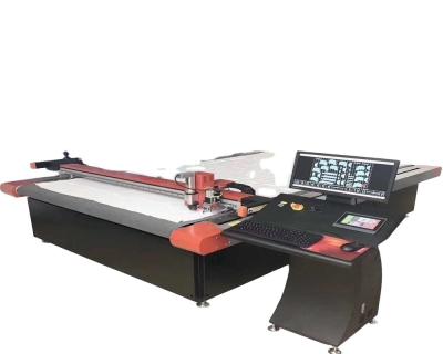 China CNC Digital Cutting Machine with Tungsten Steel Blade and Automatic Material Feeding for 2500x1600mm Fabric Cutting for sale
