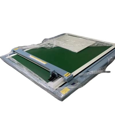 China 1200x900mm Flatbed Cutting Plotter with 3mm Cutting Thickness and HP45 Ink Box for Pattern Template Cutting for sale