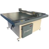 China Flatbed Pattern Cutter with 1200mm/s Cutting Speed 1200x900mm Scope and All Aluminum Countertops for sale