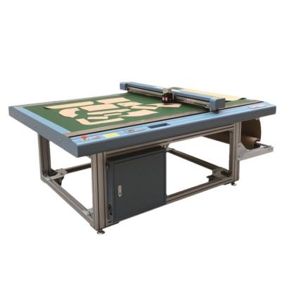 China 1200*900mm Cutting Scope Automatic Grade Flatbed Inkjet Cutter with HP45 Ink Box for sale