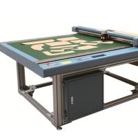 China Gemei P5 Type Inkjet Cutting Machine Flatbed Cutter Plotter with 1500x900mm Cutting Scope and HP45 Ink Box for sale