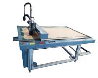 China Automatic Flatbed Cutting Plotter with HP45 Ink Box and 1500x1200mm Cutting Scope for Precision Cutting for sale