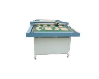 China 1500x1000mm Automatic Flatbed Cutter Plotter with HP45 Universal Ink for Garment Pattern Cutting for sale