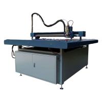 China PP Material Template Cutter Machine with 1500x900mm Cutting Scope 500-1800mm/s Speed and 1.5mm-6.0mm Thickness for Garment Pattern Plotter for sale