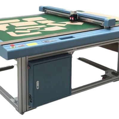 China GM1512P5 Dual Knife Inkjet Cutting Machine with 1500x1200mm Cutting Scope and Tungsten Steel Blade for Automatic Flatbed Printing for sale
