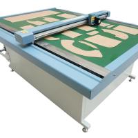 China Inkjet Printer Flatbed Cutter Plotter with ≤3mm Cutting Thickness 1500x900mm Print Dimension and HP45 Universal Ink for sale