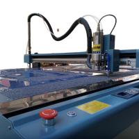 China 500-1800mm/s Cutting Speed Multilayer PVC Garment CNC Router with 1500x1200mm Cutting Scope for sale