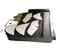 China Automatic Flatbed Cutter Plotter with 1500x1200mm Cutting Scope and HP45 Ink Box Universal Type for Garment Cutting for sale