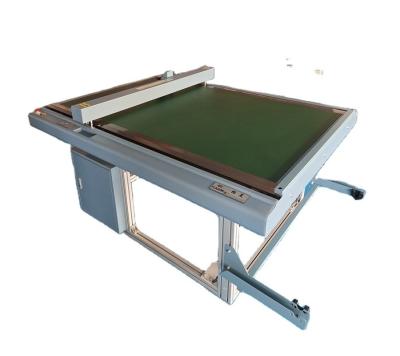 China 412 KG Heavy Duty Large Format Printer with 1500*900mm Cutting Area and HP45 Ink Box Flatbed Cutter Plotter for sale