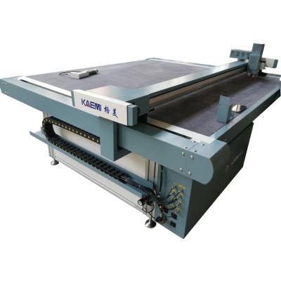 China Single Ply CNC Digital Fabric Textile Cutting Machine with 2500x1600mm Scope and 35mm Thickness for sale