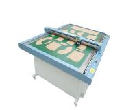 China KAEMI 1200x900mm Flatbed Cutter Plotter with HP45 Ink Box and 1200mm/s Cutting Speed for Garment Paper Pattern for sale