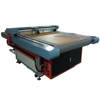 China 1400*1000mm Single Color Automatic Paper Feeding Flatbed Cutter Plotter for Garment Pattern Cutting for sale