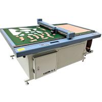 China Automatic Flatbed Cutter Plotter with 1500x1000mm Cutting Scope and HP45 Universal Ink Box for Garment Paper Patterns for sale