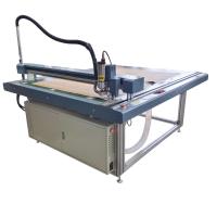China Direct Garment Template Cutter Machine with 1500x900mm Cutting Scope Blue Frame Silver Case and 500-1800mm/s Cutting Speed for sale
