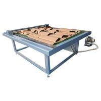 China High Speed Flatbed Cutter Plotter with 1500x1000mm Cutting Scope and HP45 Ink Box for Paper Printing for sale