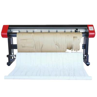 China 220V/50Hz Paper Pattern Cutting Plotter with HP-GL Compatibility and 1250mm to 2200mm Cutting Size for sale
