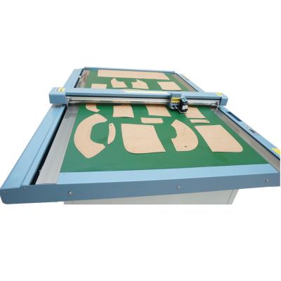 China 1500x1200mm Flatbed Cutter Plotter with HP45 Ink Box and Tungsten Steel Blade for Precision Cutting for sale