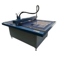 China Flatbed Template Cutter with Cutting Thickness ≤1.5mm-6.0mm, 1500*1200mm Cutting Scope and Pen Cut Tools for sale
