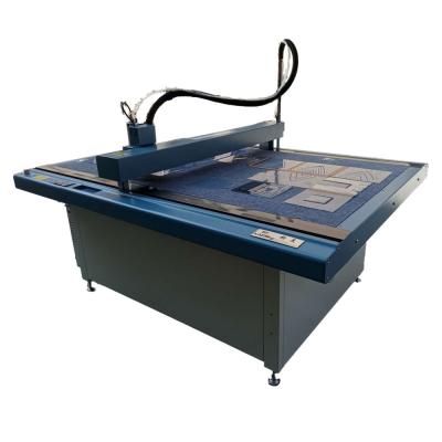 China Flatbed Template Cutter with Cutting Thickness ≤1.5mm-6.0mm, 1500*1200mm Cutting Scope and Pen Cut Tools for sale