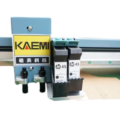 China Automatic Grade Aluminum Alloy Countertop Flatbed Inkjet Cutter with 1500x1000mm Cutting Scope for CAD Paper Patterns for sale