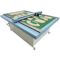 China Flatbed Cutter Plotter with 1200mm/s Cutting Speed HP45 Ink Box and 1500x900mm Cutting Scope for CAD Paper Patterns for sale