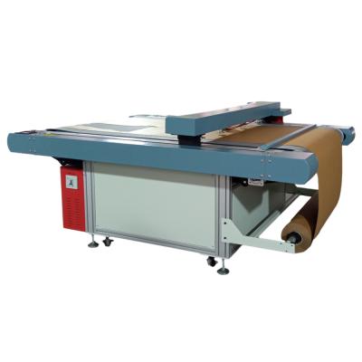 China Super Servo Motor System Flatbed Cutter Plotter with 1400x1000mm Cutting Scope and Automatic Paper Feeding for sale