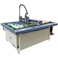 China Professional Flatbed Template Cutter with 1500x900mm Cutting Scope 500-1800mm/s Speed and 1.5mm-6.0mm Thickness for sale