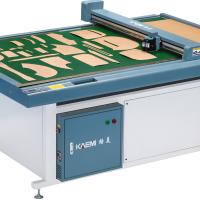 China Single Color Inkjet Flatbed Cutter Plotter with 1500x1200mm Cutting Scope and Tungsten Steel Blade for CAD Garment Cutting for sale