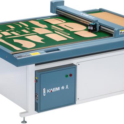 China Single Color Inkjet Flatbed Cutter Plotter with 1500x1200mm Cutting Scope and Tungsten Steel Blade for CAD Garment Cutting for sale