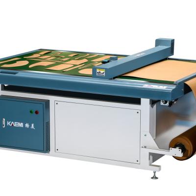China KAEMI P5 All Aluminum Alloy Case Flatbed Cutter Plotter with 1500x1000mm Cutting Scope and HP45 Ink Box Universal Type for sale