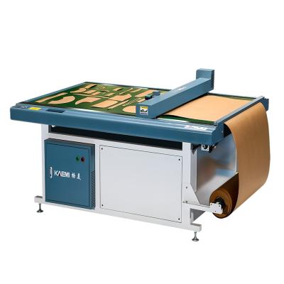 China 1200mm/s Max Cutting Speed Flatbed Cutter Plotter with 1500x1000mm Scope and All Aluminum Countertops for sale