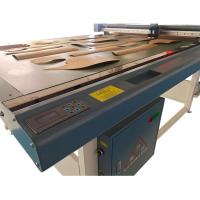 China Flatbed Cutter Plotter with 1200mm/s Cutting Speed HP45 Ink Box and 1200x900mm Cutting Scope for Paper Patterns for sale