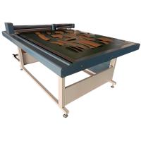 China High-Speed Flatbed Cutter Plotter with 1200mm/s Cutting Speed and HP45 Ink Box for 1500x900mm Cutting Scope for sale