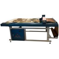 China Tungsten Steel Blade Flatbed Cutter Plotter with 1200x900mm Cutting Scope and HP45 Ink Box for sale