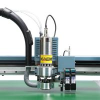 China Dual Usage PVC Board Milling Cutter Flatbed Garment Cutting Machine for sale