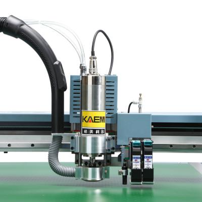 China Dual Usage PVC Board Milling Cutter Flatbed Garment Cutting Machine for sale