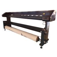 China Inkjet Plotter Printer with 90 SQM/Hour Printing Speed for 150gsm Kraft Paper and Dual Paper Feeding Motor for sale
