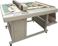 China High Performance 3 Phase Step-motor Flatbed Cutting Plotter with Aluminum Material and Vacuum Adsorption for Precision Cutting for sale