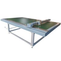 China KAEMI Series CNC Flatbed Cutting Plotter with 2 Years Warranty Aluminum Material and Vacuum Adsorption for Kraft Paper Pattern Cutting for sale