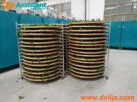 China Stainless Steel or Bamboo Tea Withering Plate Pallet DL-TQJ-20 for 50kg/tine Capacity for sale